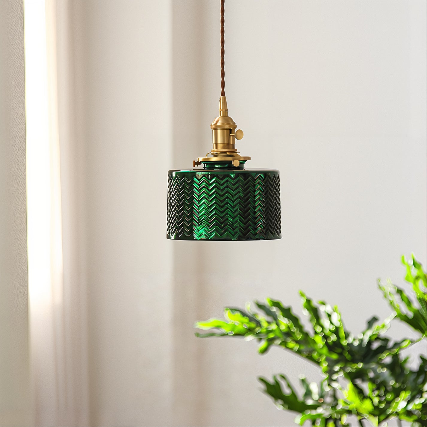 Artisan Glass Pendant Light