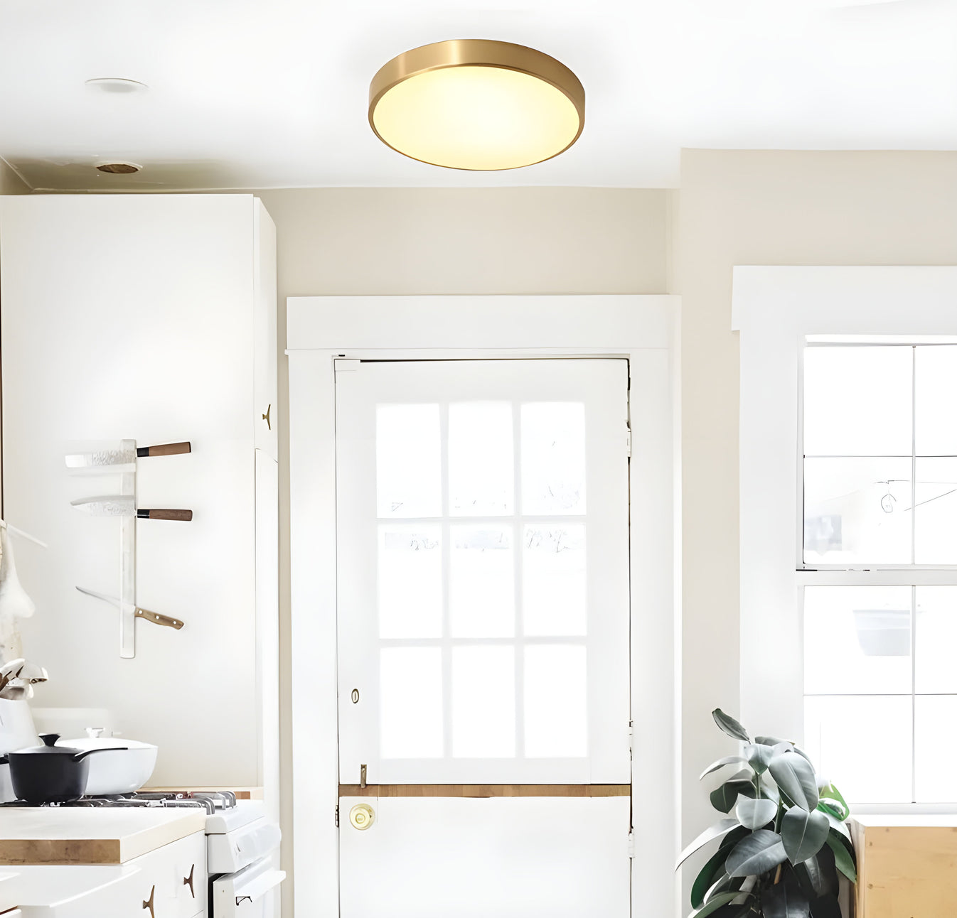 Minimalist Halo Flush Mount Ceiling Light | ModefinityMinimalist Halo ...