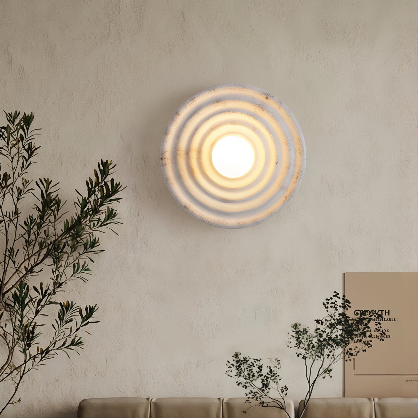 Ripple Effect Wall Sconce