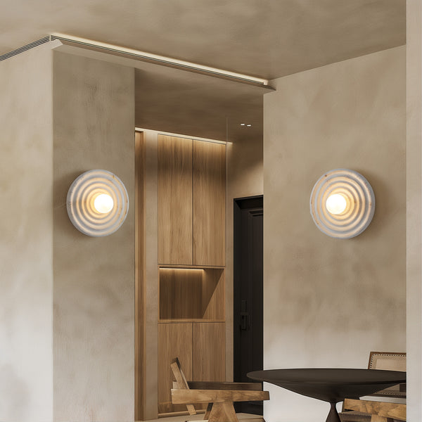 Ripple Effect Wall Sconce