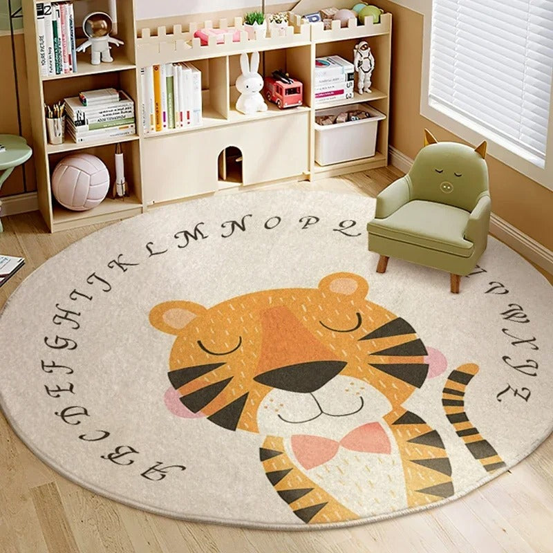 Round Nursery Rugs – Soft & Stylish Playmats for Kids | ModefinityRound ...