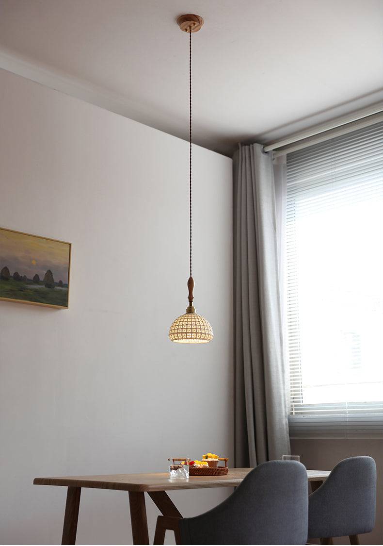 Braided Ceramic Pendant Light - 204CPL | ModefinityBraided Ceramic ...