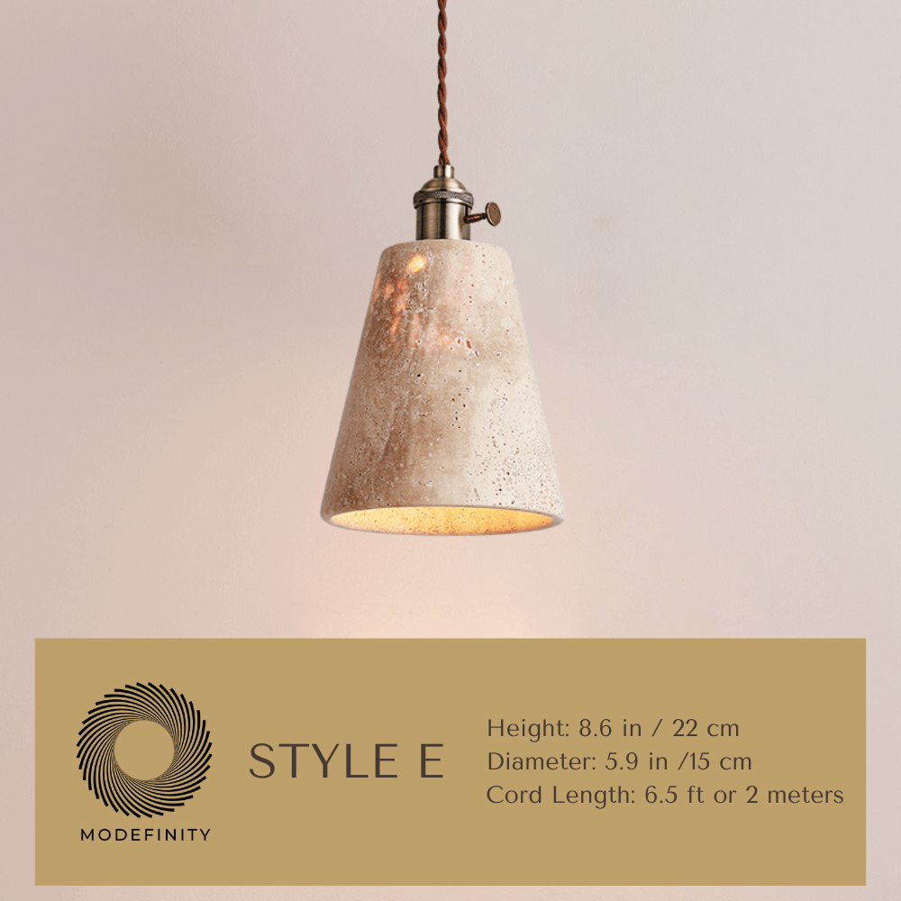 Cave Stone Pendant Light (BRONZE) | ModefinityCave Stone Pendant Light ...