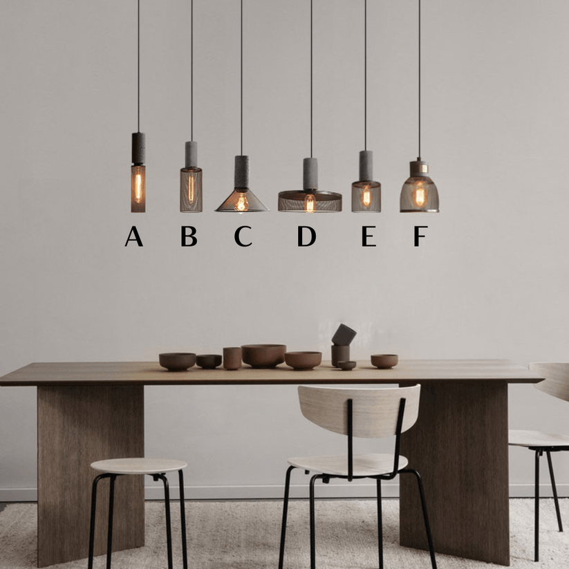 Cement Pendant Light - 104CM | ModefinityModern Cement Pendant Light
