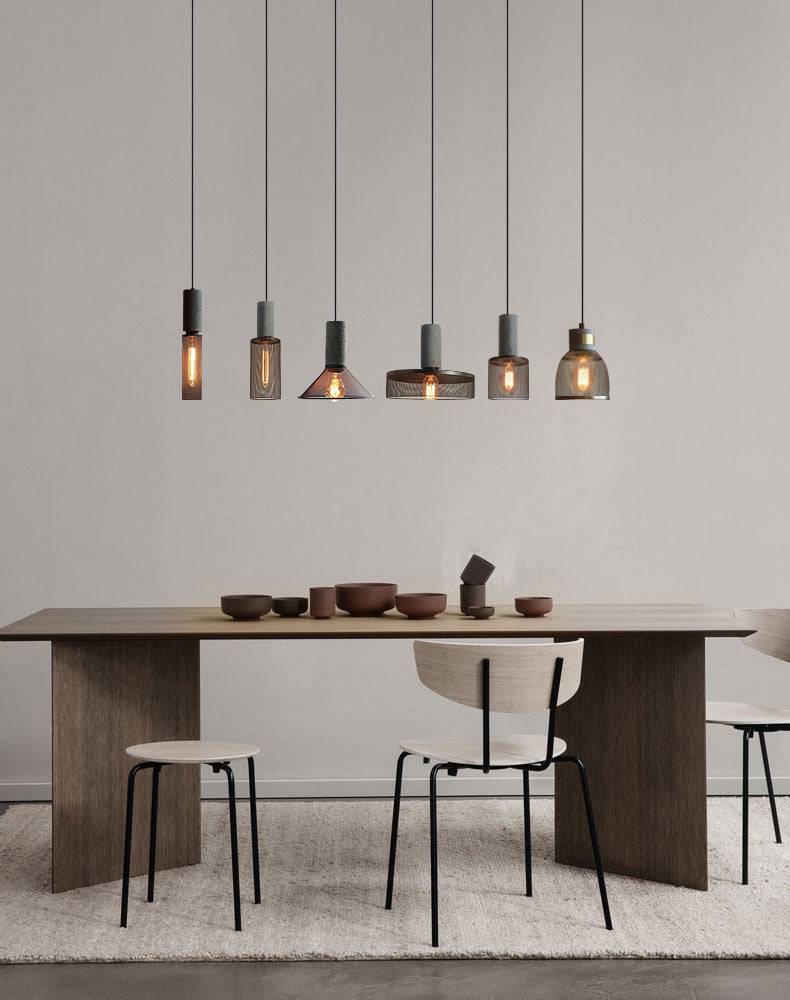 Cement Pendant Light - 104CM | ModefinityModern Cement Pendant Light