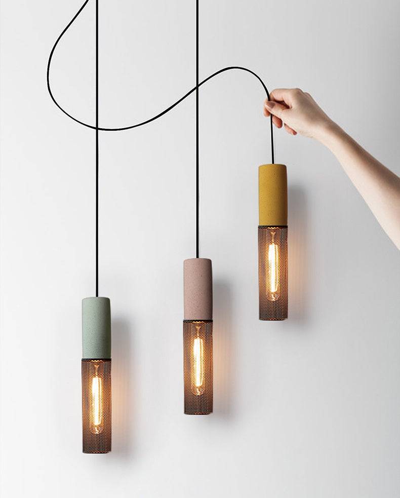 Cement Pendant Light - 104CM | ModefinityModern Cement Pendant Light