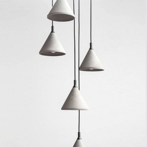 Modern Cement Pendant Light