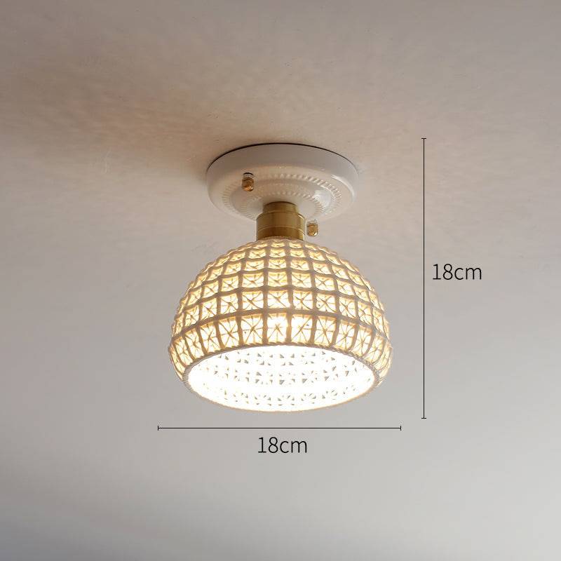 Ceramic Ceiling Flush Light - 101CFL