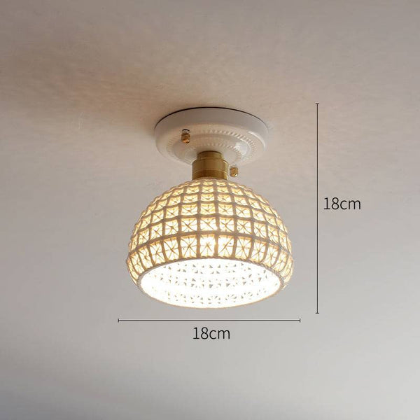 Ceramic Ceiling Flush Light - 101CFL