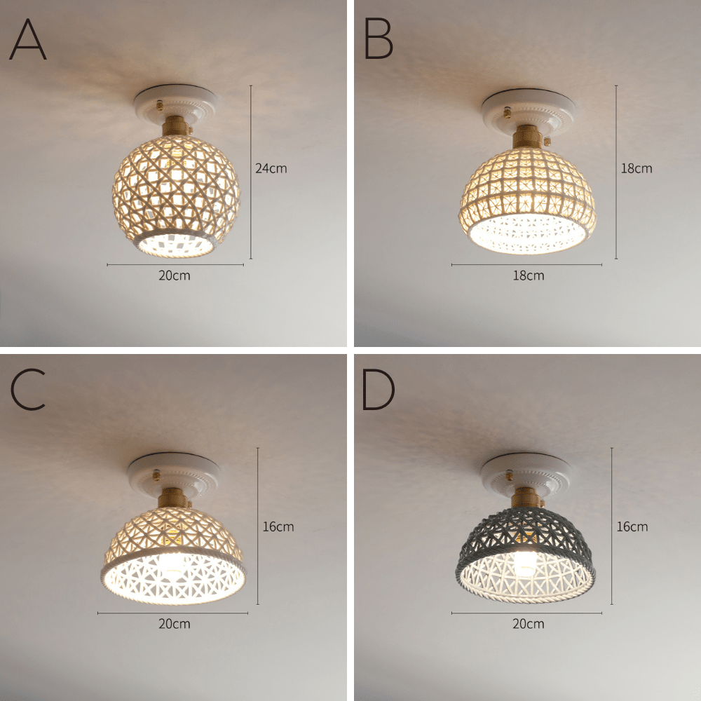 Ceramic Ceiling Flush Light - 101CFL