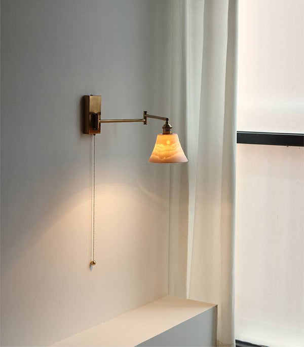 Brass Swing Arm Wall Lights | Wall Lamp & Wall Sconce Swing Arm