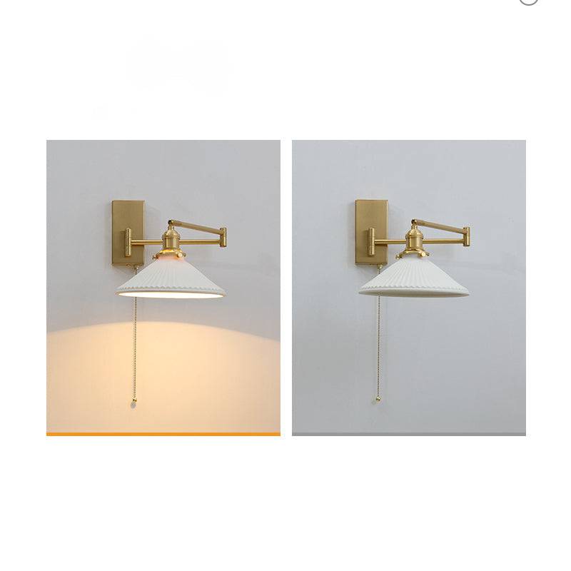 Ceramic Swing Arm Wall Light - 206SAL | ModefinityCeramic Swing Arm ...