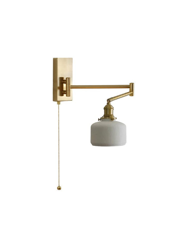 Ceramic Swing Arm Wall Light - 207SAL | ModefinityCeramic Swing Arm ...