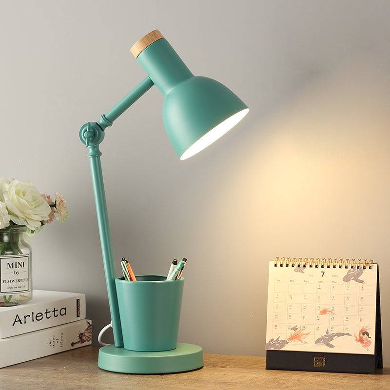 Colorful Nordic Table Lamp With Pencil Case | Modefinity