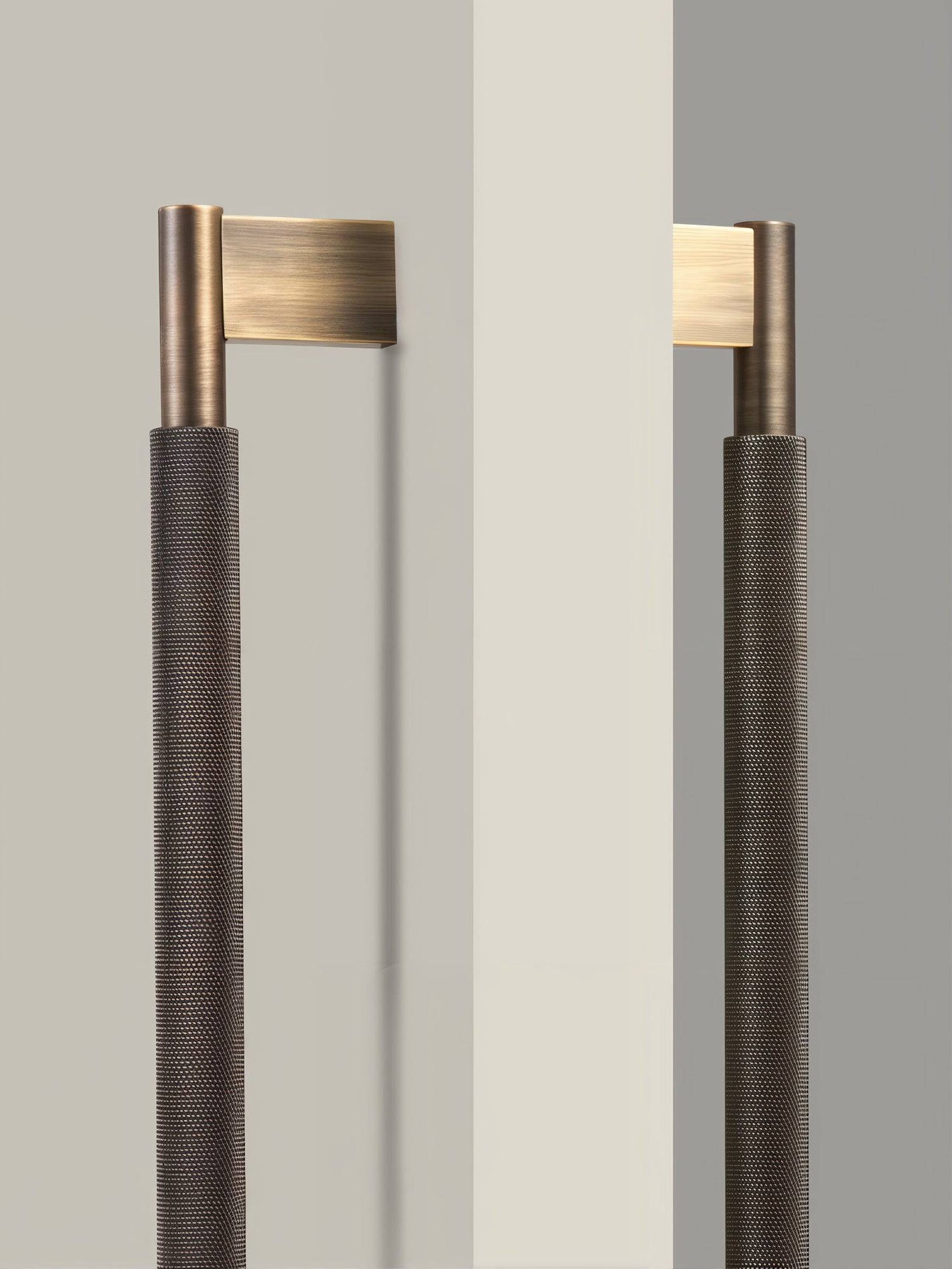 Double Sided Brass Pull Handle