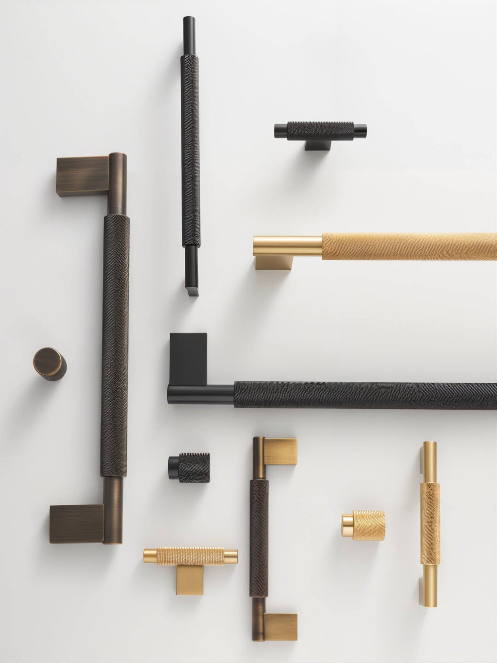 Double Sided Brass Pull Handle