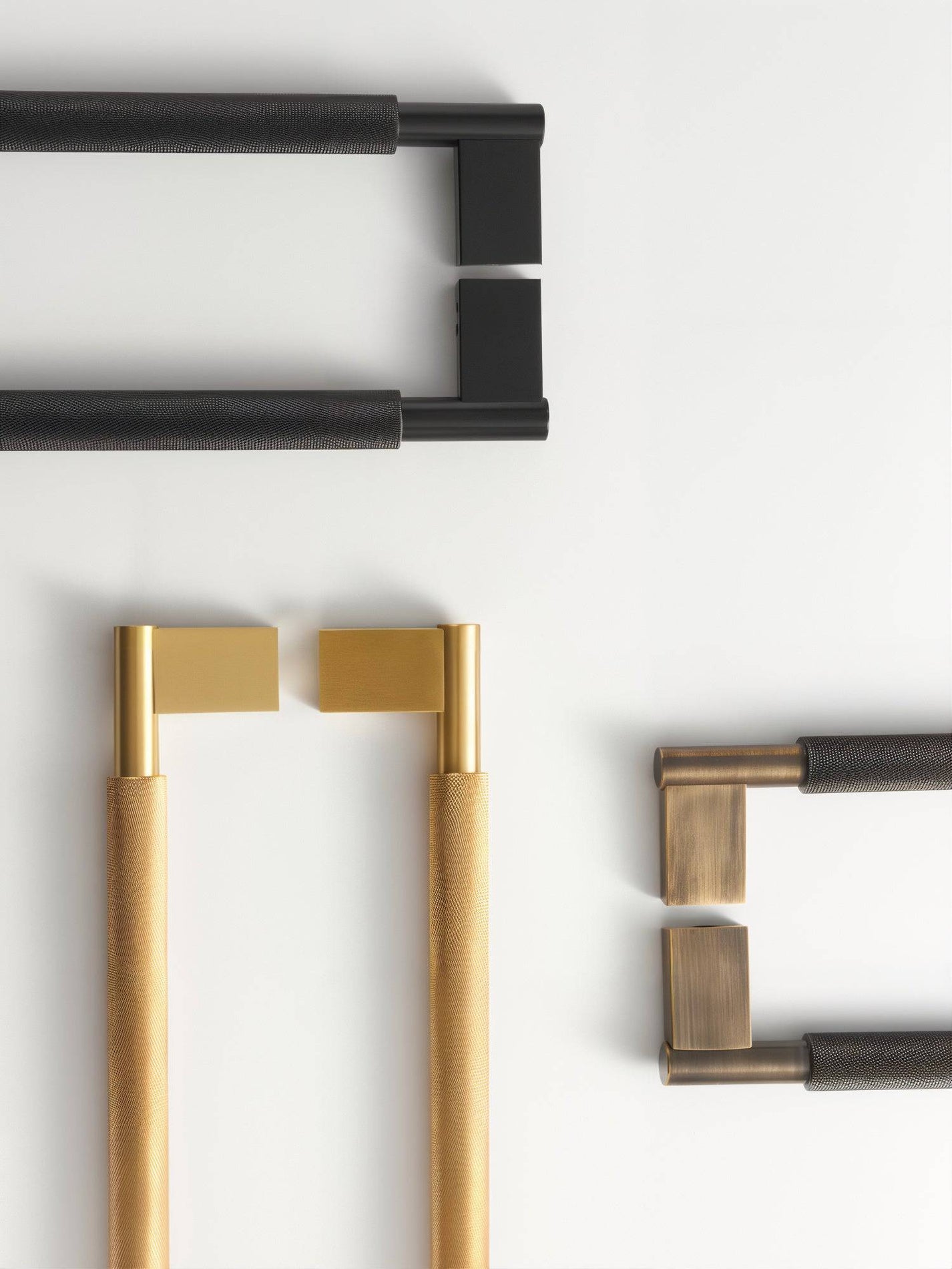 Double Sided Brass Pull Handle