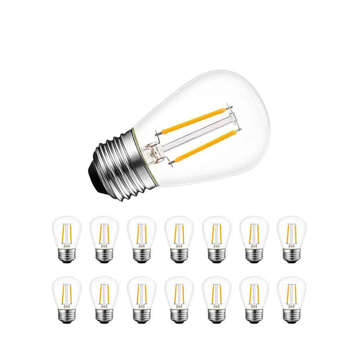 Edison Plastic Shatterproof Retro Bulb (15 pcs) | ModefinityEdison ...