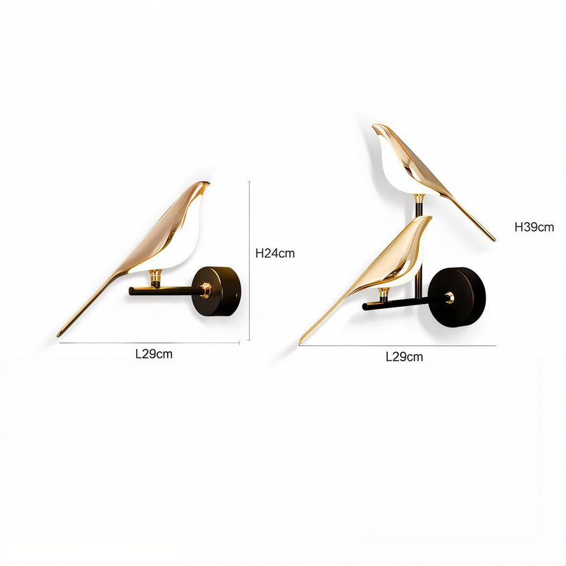 Elegant Bird Shaped Wall Sconce Light | ModefinityElegant Bird Shaped ...