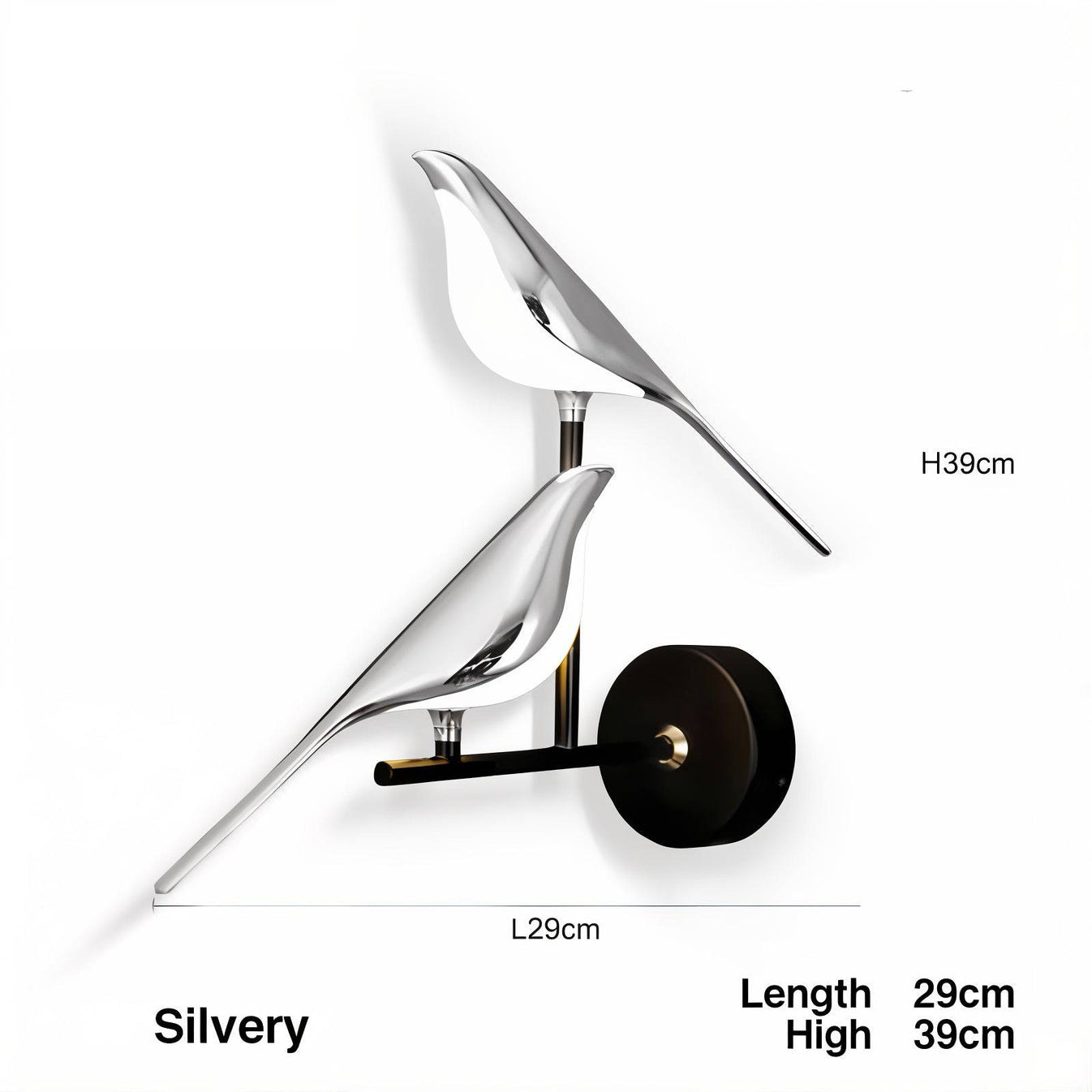 Elegant Bird Shaped Wall Sconce Light | ModefinityElegant Bird Shaped ...