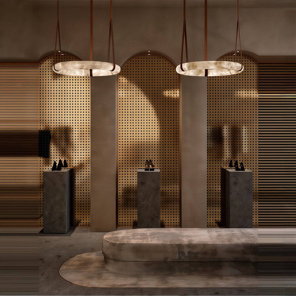 Elegant Circular LED Chandelier