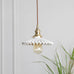 Fluted Ceramic Brass Pendant Light - 120PL | ModefinityFluted Ceramic ...