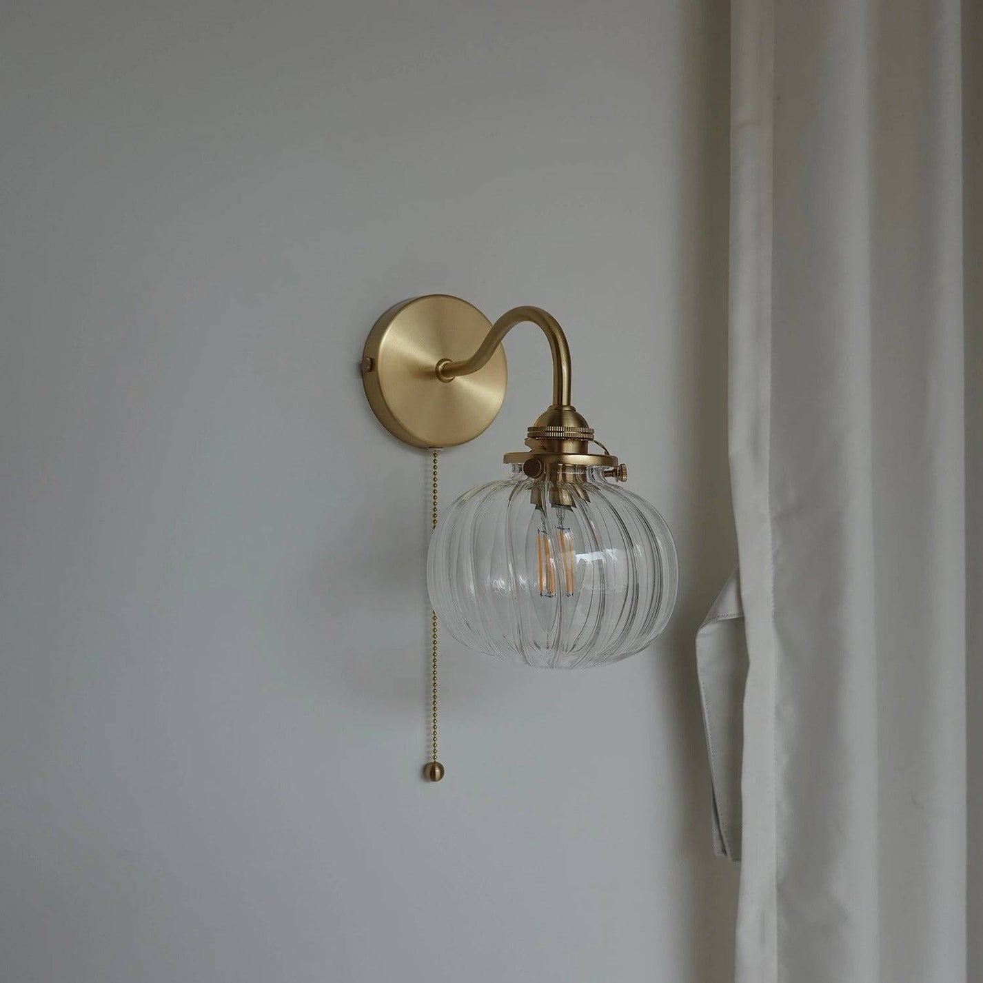 Glass Globe Wall Sconce Light - 215GBWL | ModefinityGlass Globe Wall ...