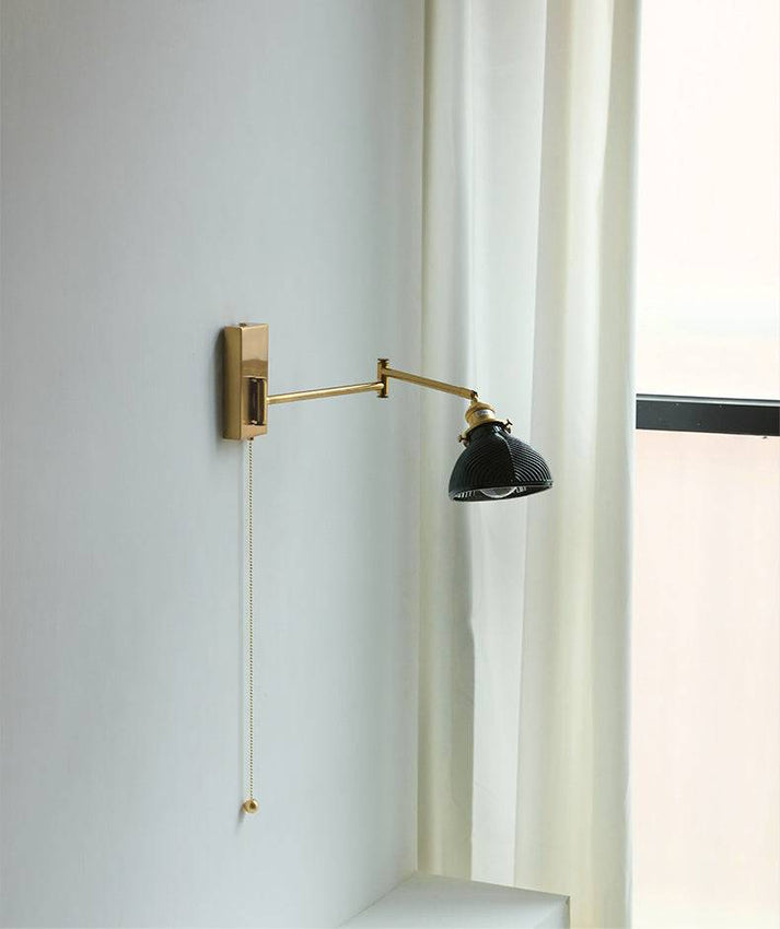 Glass Swing Arm Wall Light - 204SAL | ModefinityGlass Swing Arm Wall ...