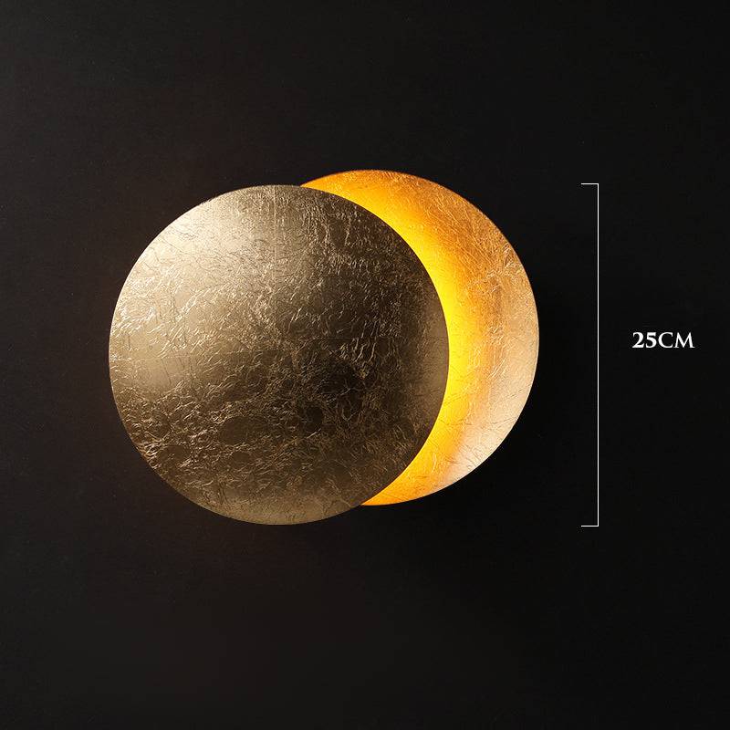 Gold Iron Luna Wall Lamp - 200MWL | ModefinityGold Iron Luna Wall Lamp ...