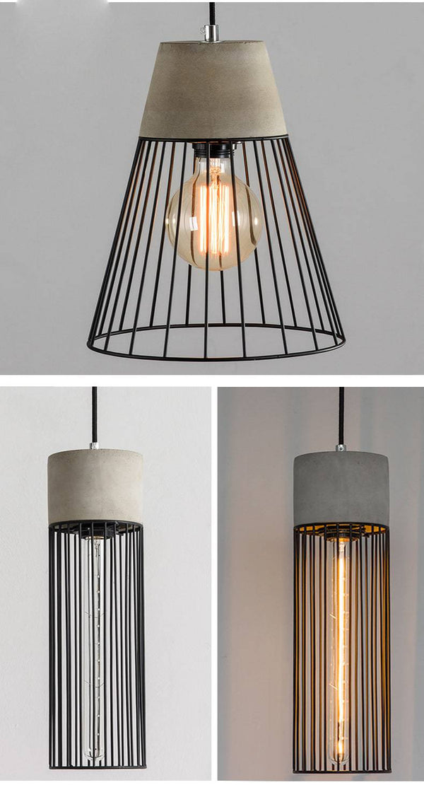 Modern Cement Pendant Light