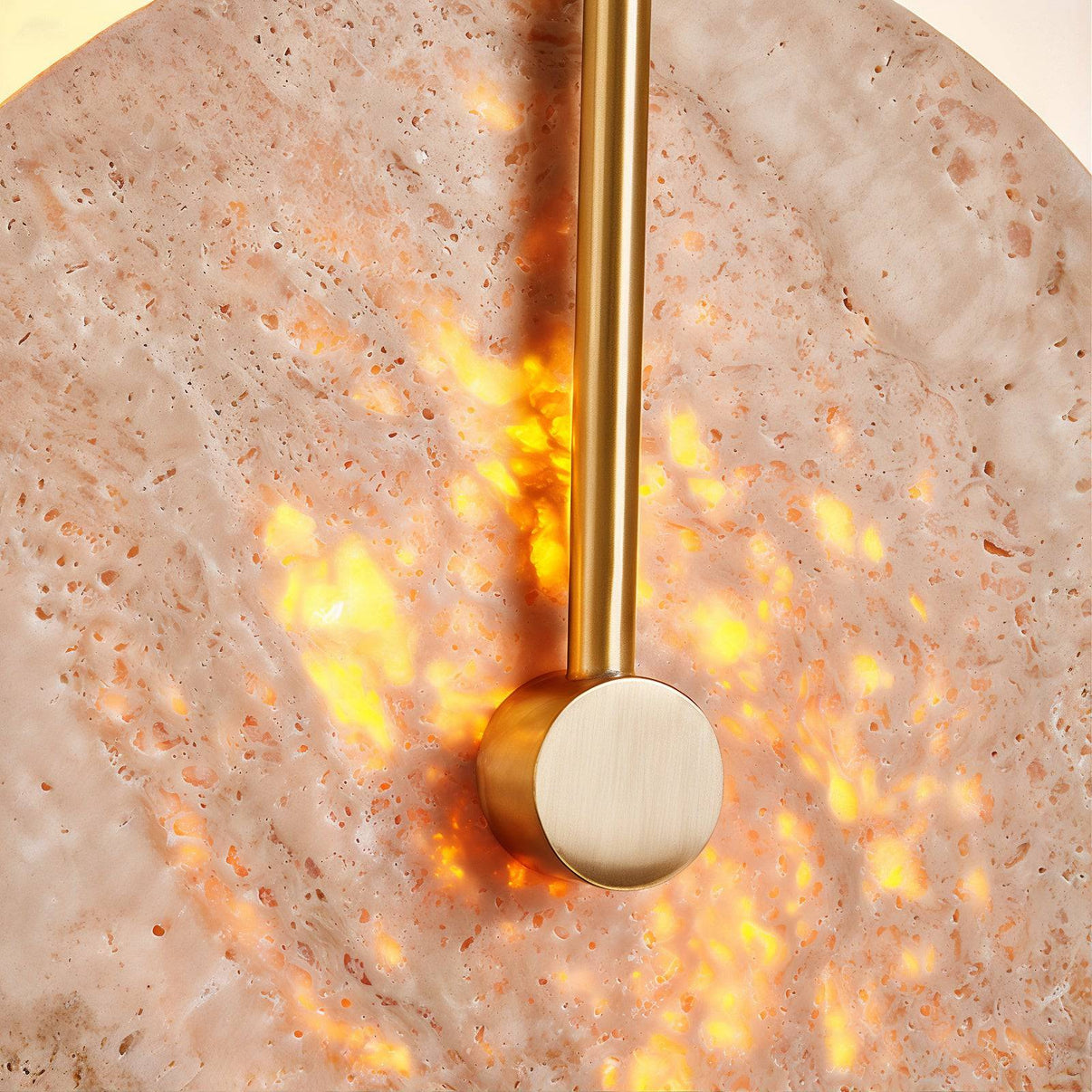Illuminated Stone Wall Light - Modern Luxe