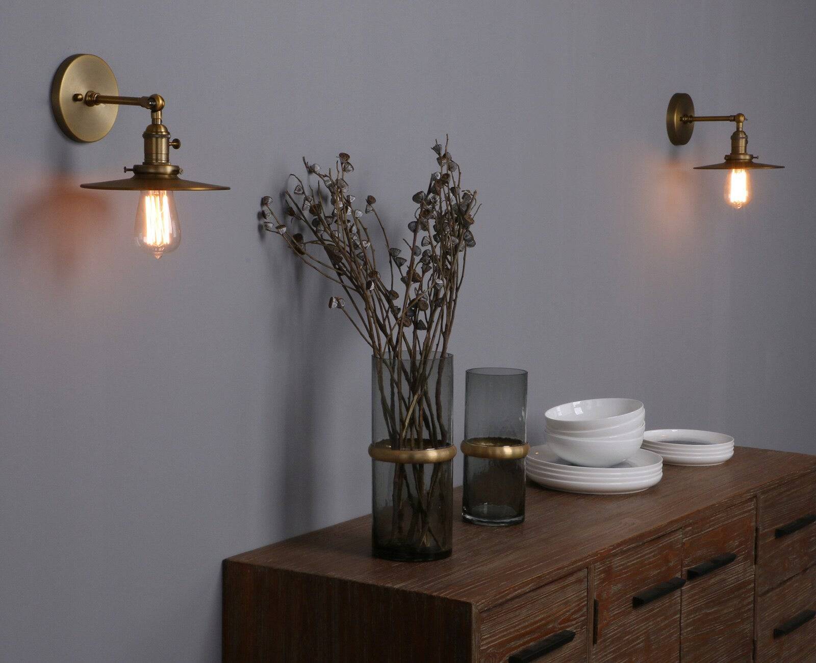 Industrial Retro Wall Light - 207GWL | ModefinityIndustrial Retro Wall ...