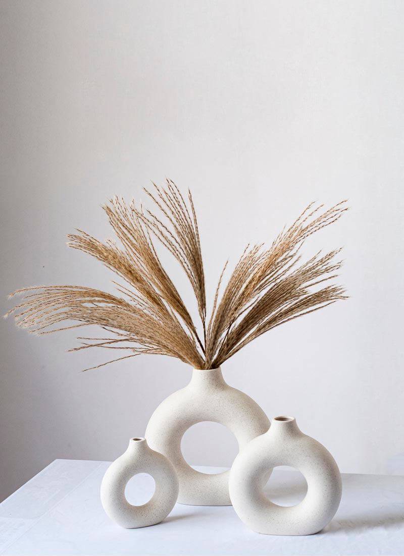 Japandi Round Ceramic Vase | ModefinityJapandi Round Ceramic Vase