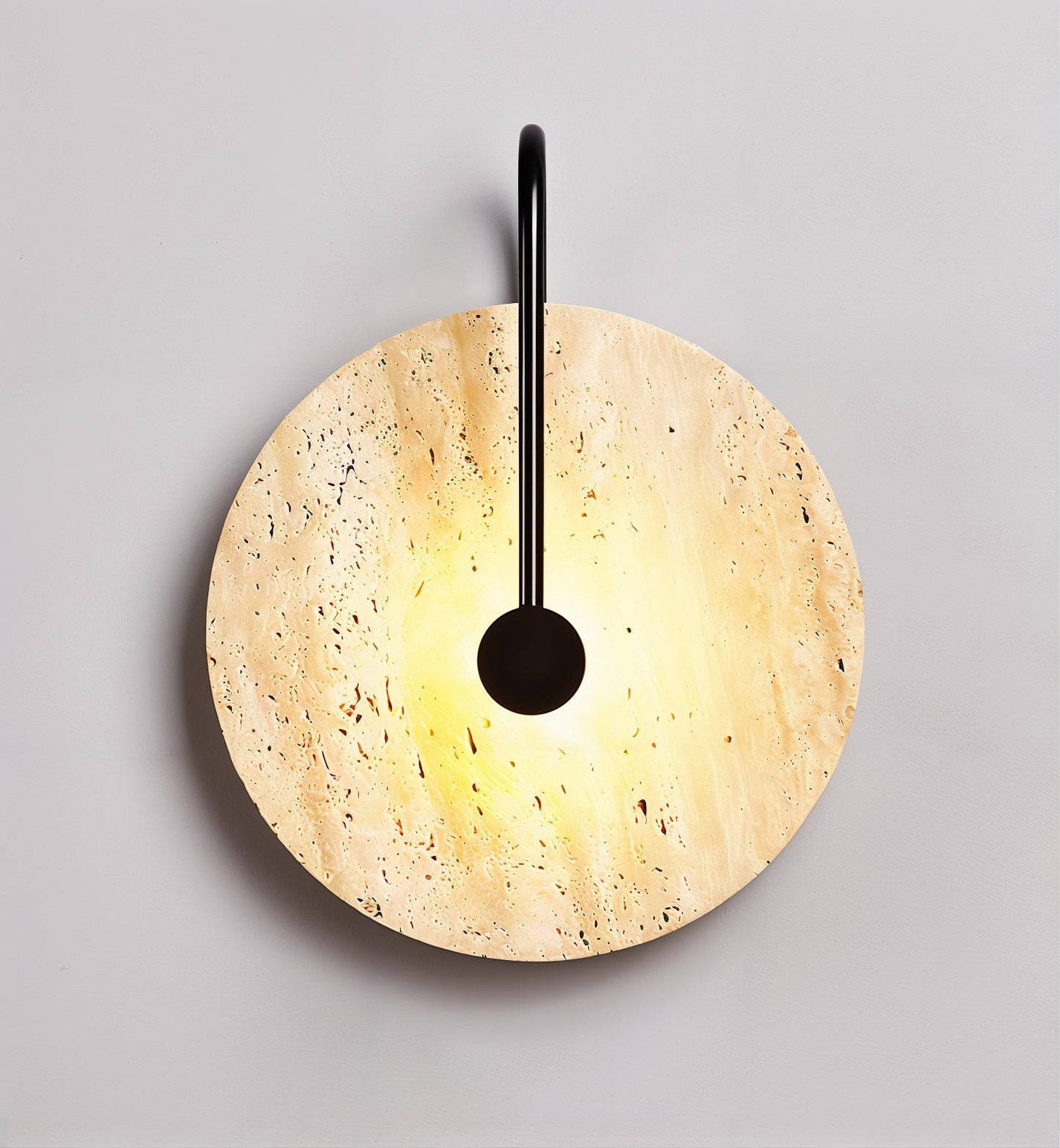 Japandi Stone Wall Light - Sleek Industrial | ModefinityJapandi Stone ...