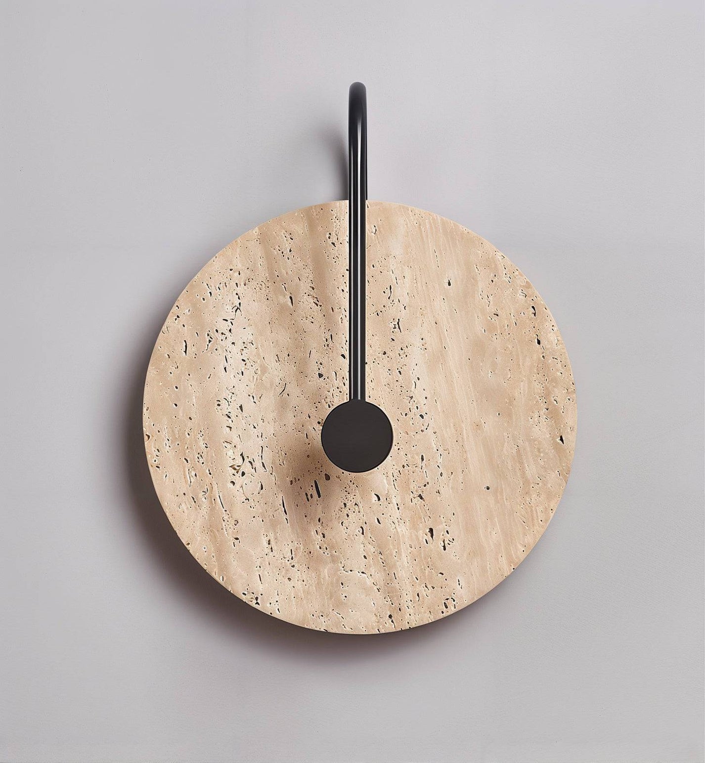 Japandi Stone Wall Light - Sleek Industrial | ModefinityJapandi Stone ...