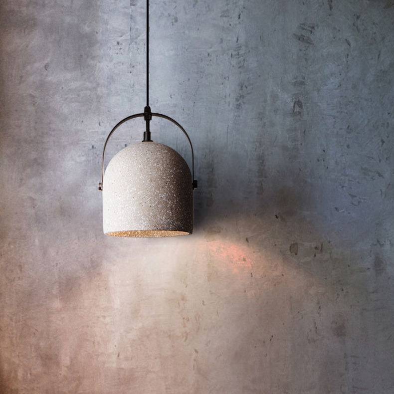 Large Cement Pendant Light - 102CM