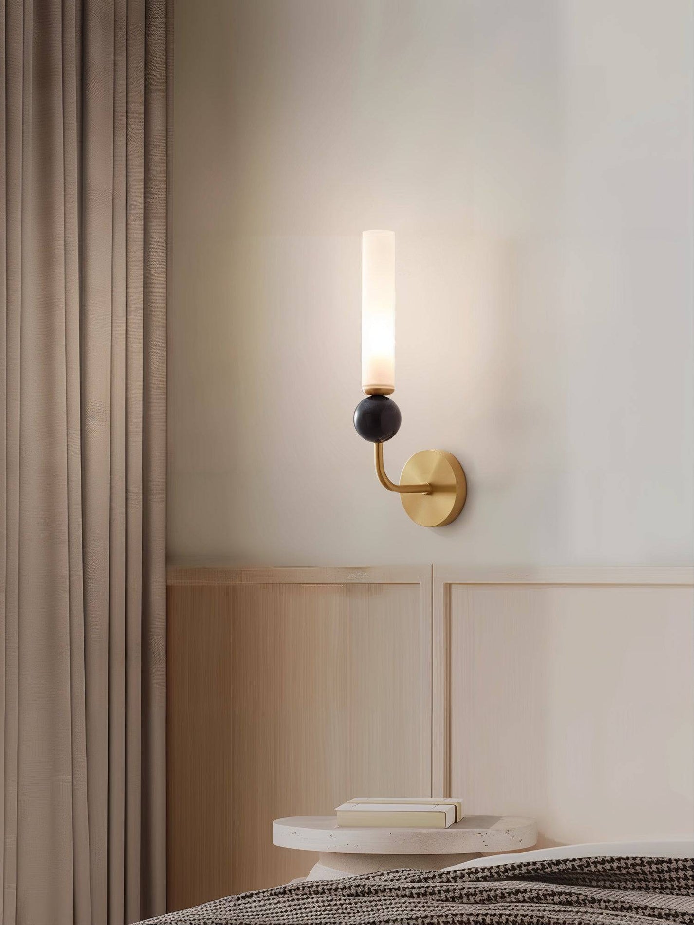 Minimalist Modern Marble Wall Light | ModefinityMinimalist Modern ...