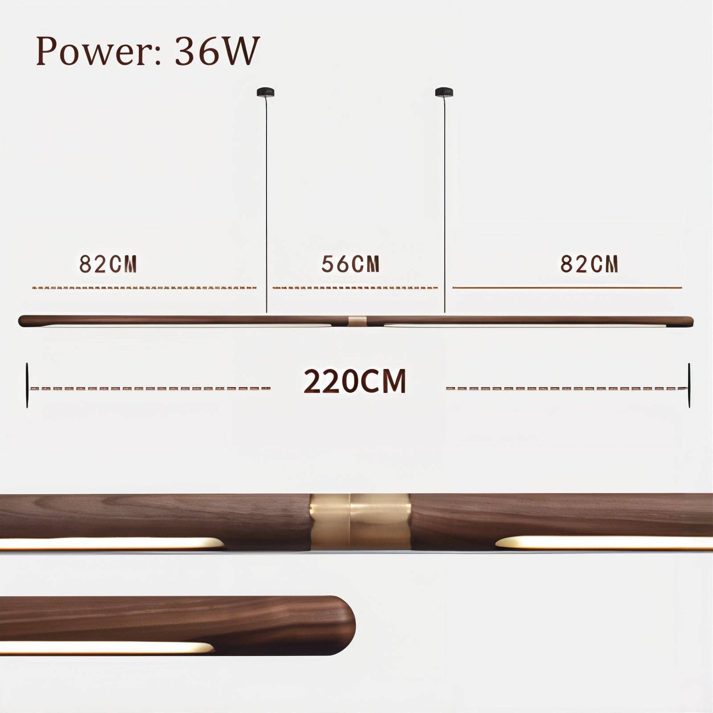 Minimalist Wooden LED Pendant Light | ModefinityMinimalist Wooden LED ...