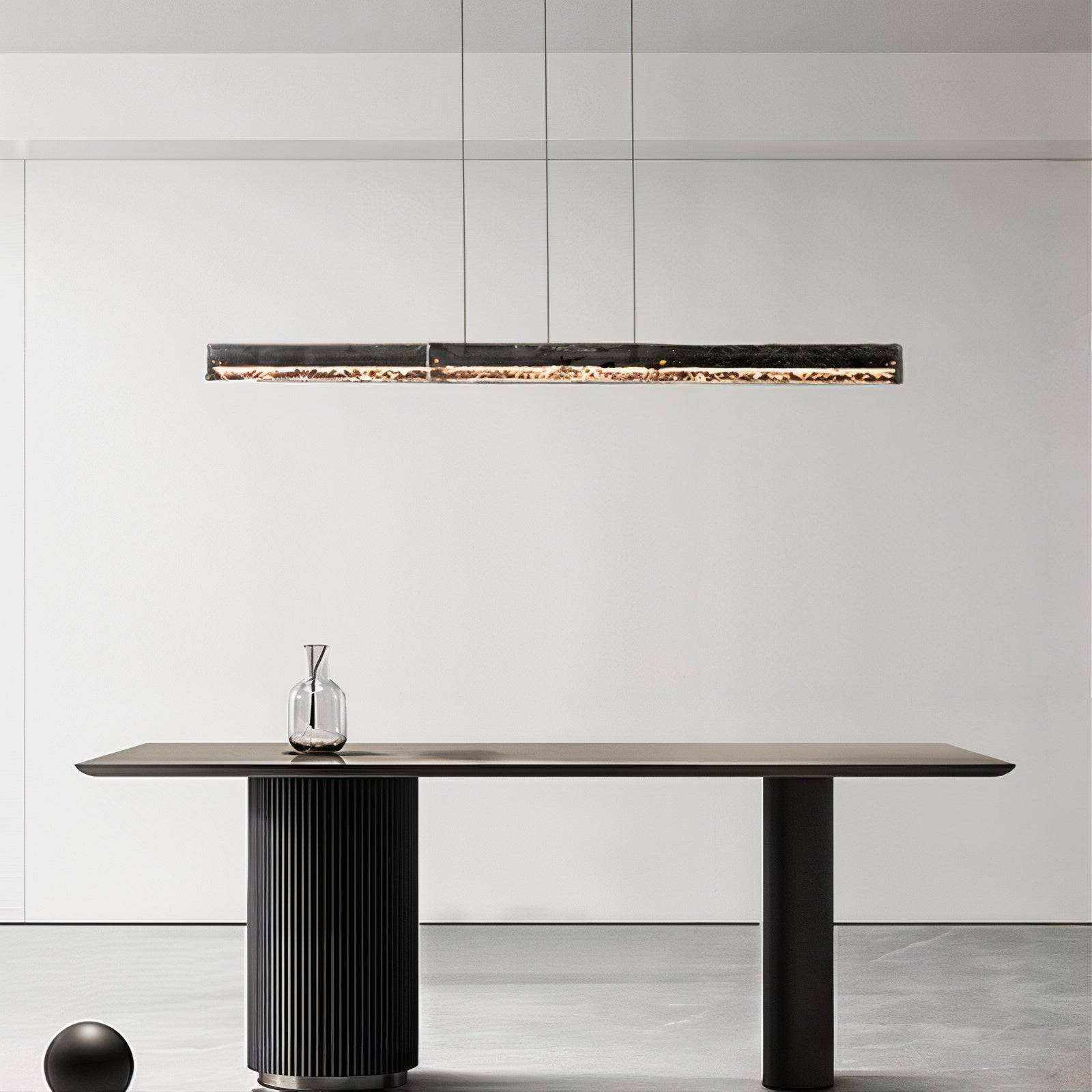 Modern Elegance Luxury Linear Crystal Pendant Light | ModefinityModern ...