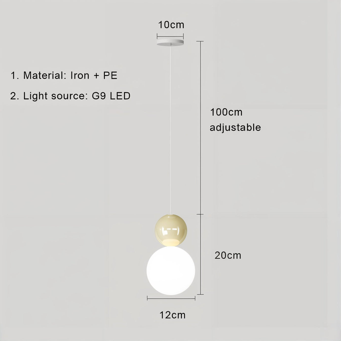 Modern LED Hanging Lamp
