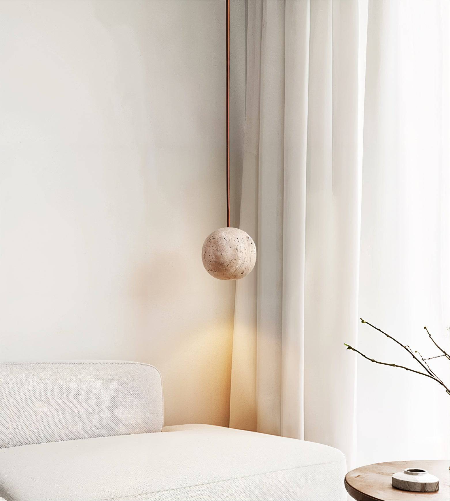 Modern Minimalist Sphere Pendant Light