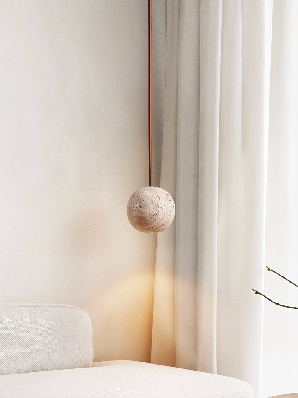 Modern Minimalist Sphere Pendant Light
