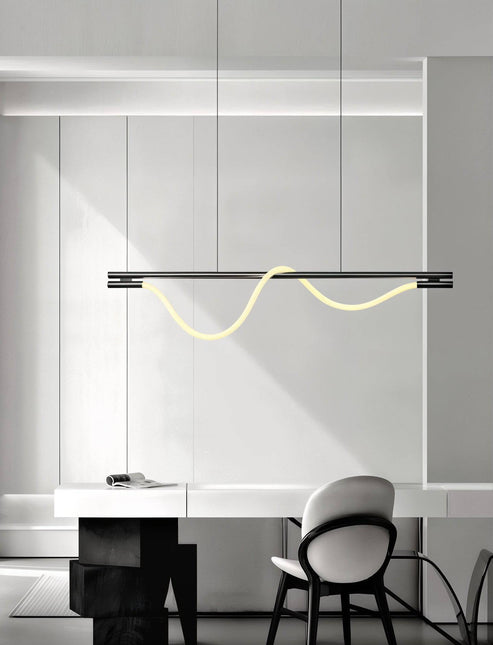 Modern Minimalist Wave Pendant Light | ModefinityModern Minimalist Wave ...