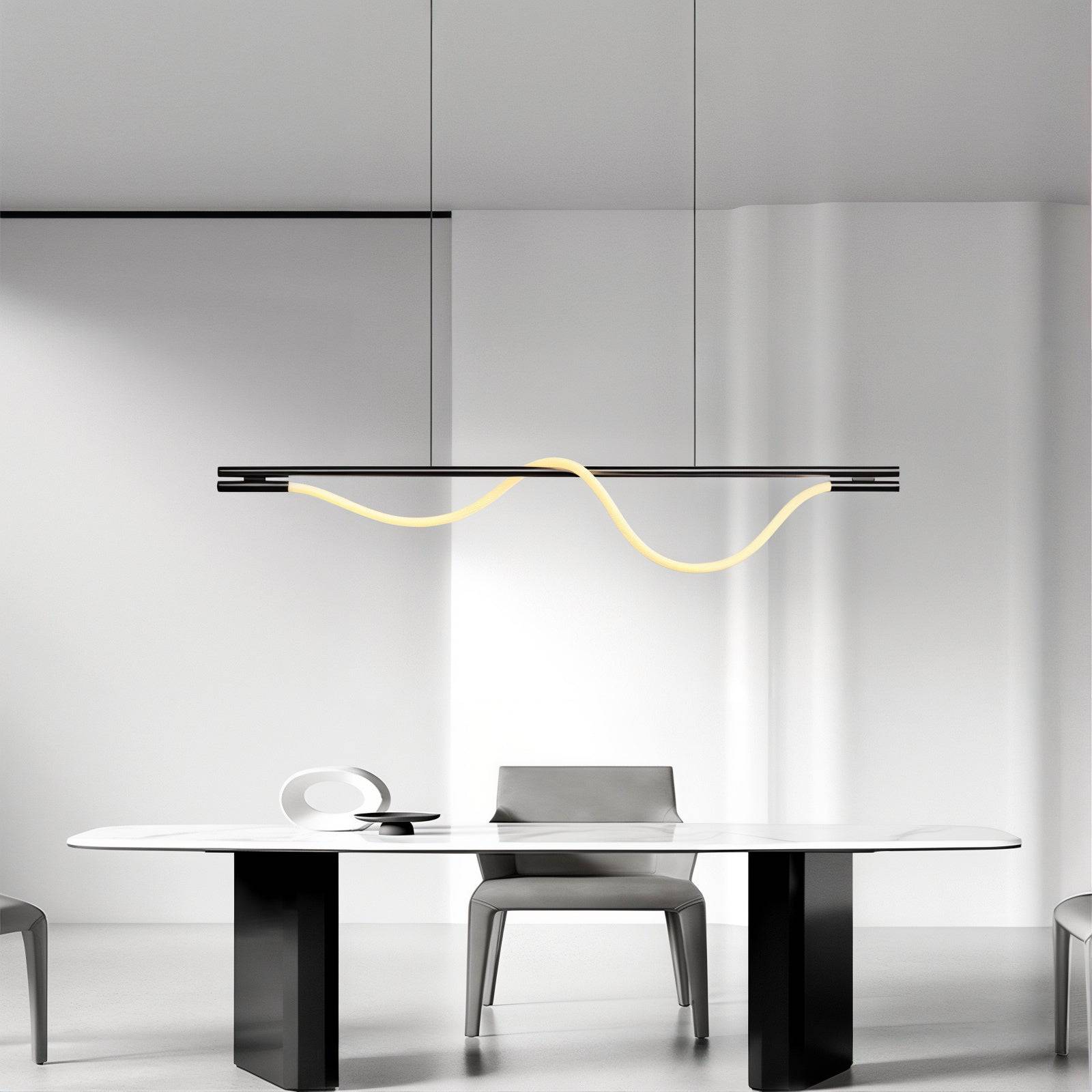 Modern Minimalist Wave Pendant Light