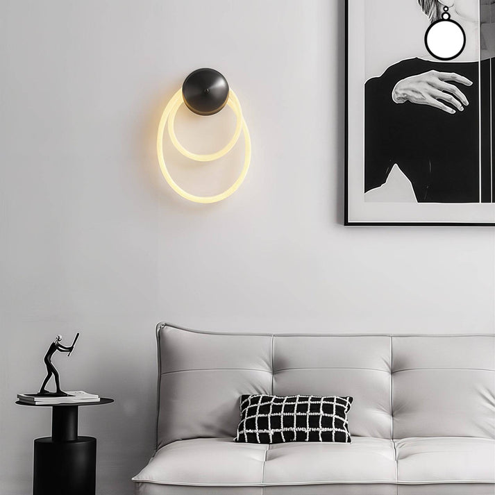 Modern Rope Loop LED Wall Light | ModefinityModern Rope Loop LED Wall Light