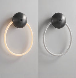 Modern Rope Loop LED Wall Light | ModefinityModern Rope Loop LED Wall Light
