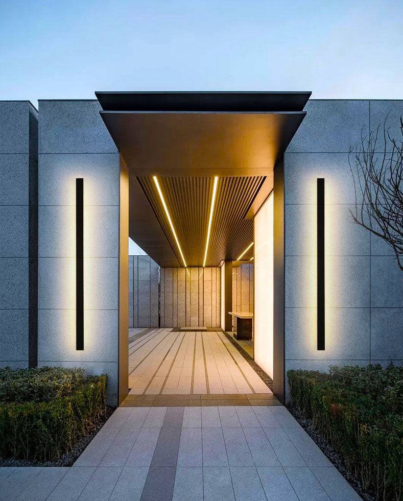 Modern Strip Outdoor Wall Light - 201OTL | ModefinityModern Strip ...