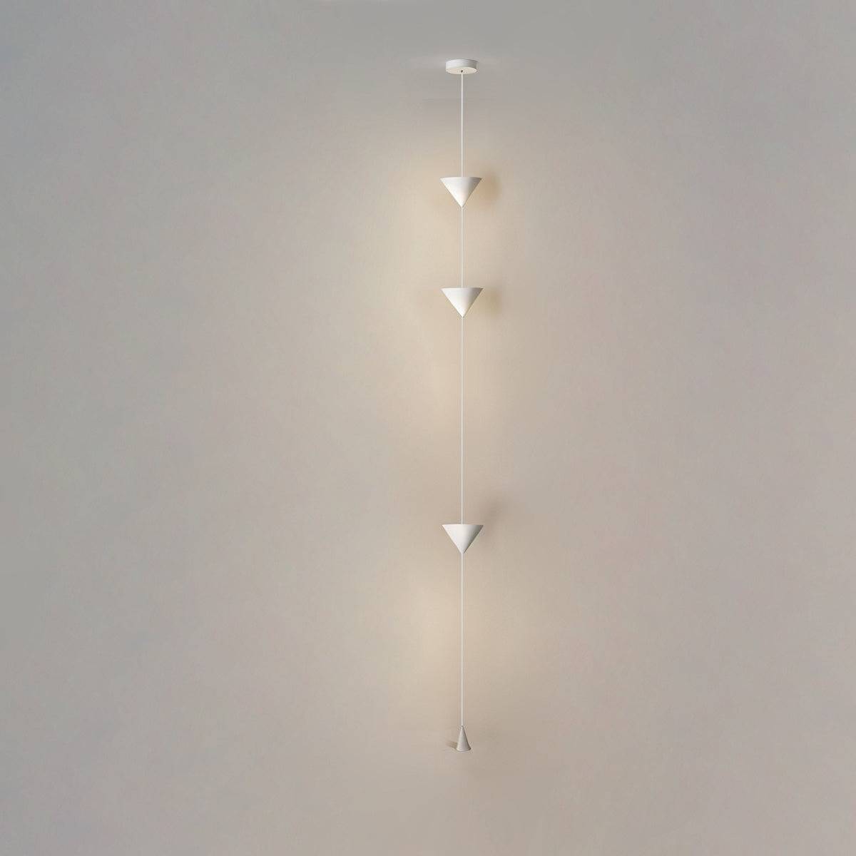 Modern Vertical Cone Pendant Light | ModefinityModern Vertical Cone ...