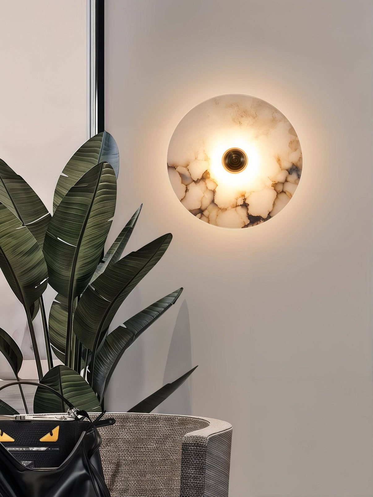 Natural Marble Wall Lamps | ModefinityAlabaster Wall Lights | Wall ...