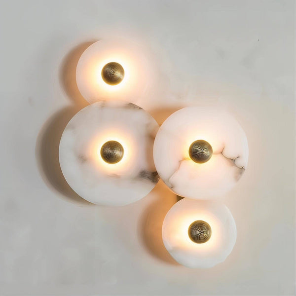 Natural Marble Wall Lamps | ModefinityAlabaster Wall Lights | Wall ...